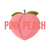 Pink Peach Illustrate
